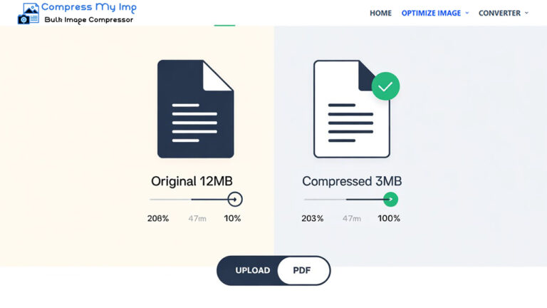 PDF Compressor - Compress My Img
